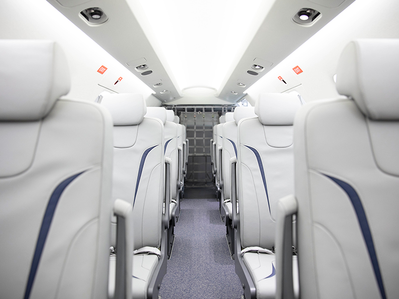 Pilatus Offers PC-24 With 10-Seat Commuter Interior - Skytech Inc.